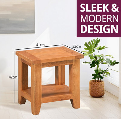Hallowood Furniture Cotswold Small Side Table