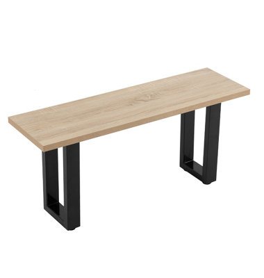 Hallowood Furniture Dudley Dining Bench - 100cm