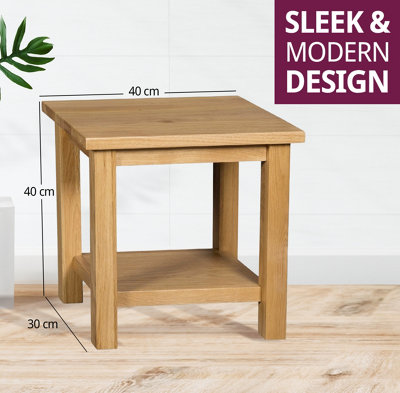 Hallowood Furniture Waverly Oak Side Table