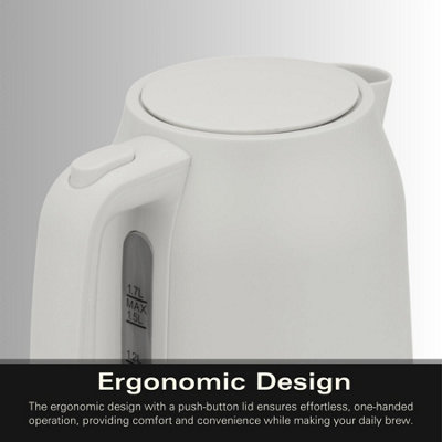 Hamilton Beach Ella 1.7L Matte White Kettle