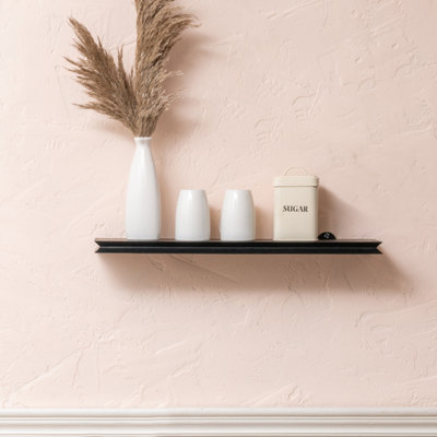 Hamish Wall Mounted Shelves Solid Wood | DIY at B&Q