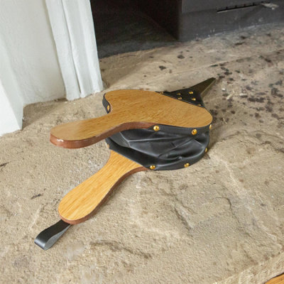 Hammer & Tongs Fireplace Wood Bellows - Light Wood
