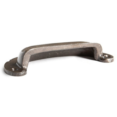 Hammer & Tongs Wide Lipped Cabinet Drawer Pull - W130mm x H50mm - Brass ...