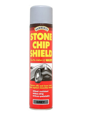 Hammerite Stone Chip Shield Grey Paint, 600ml