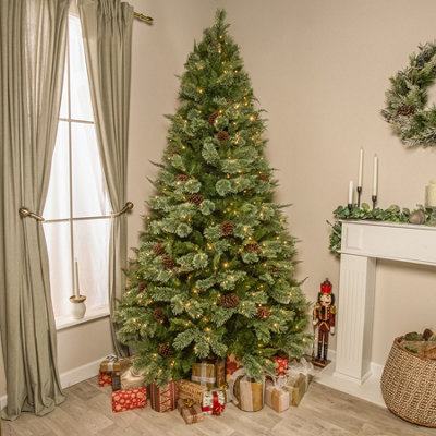Hampton Artificial Pre-Lit PE Christmas Tree 7.5FT