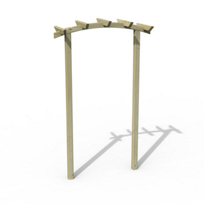 Hanbury Wooden Garden Dome Top Arch