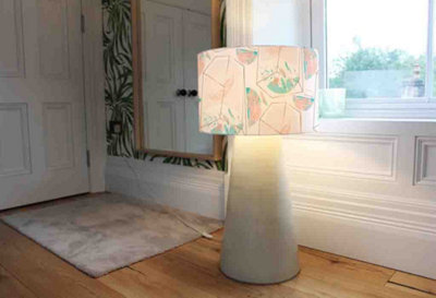 Hand drawn Crystal Terrarium and Brunch (Ceiling & Lamp Shade) / 45cm x ...