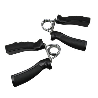 Hand Grippers Forearm Strengthener Black X2 (Wrist Fitness Exerciser ...