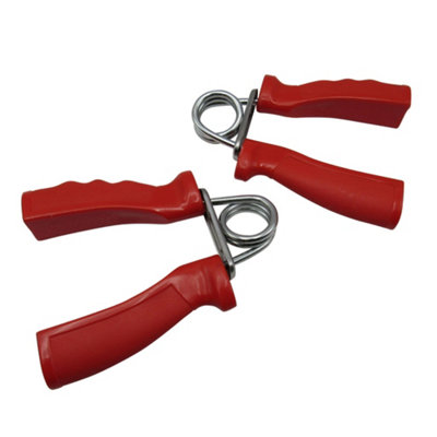 Hand Grippers Forearm Strengthener Red X2 (Wrist Fitness Exerciser ...