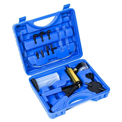 Hand Held Vacuum Pump Pressure Tester Car Brake Fluid Bleeder Bleeding ...