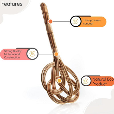 Hand-made Carpet Beater - Rug Beater Crafted for Durability - Essential ...