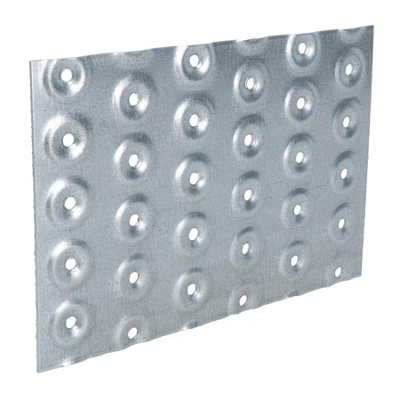 Hand Nail Plate 100mm x 150mm Galvanised Timber Joining Connector 20PK