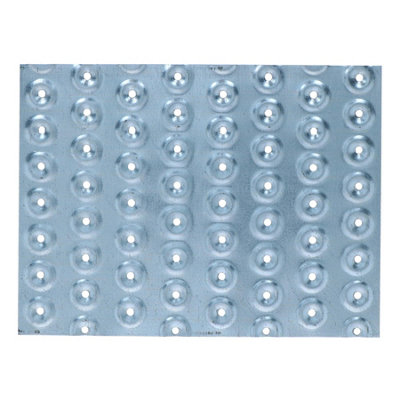 Hand Nail Plate 150mm x 200mm Galvanised Timber Joining Connector 2PK