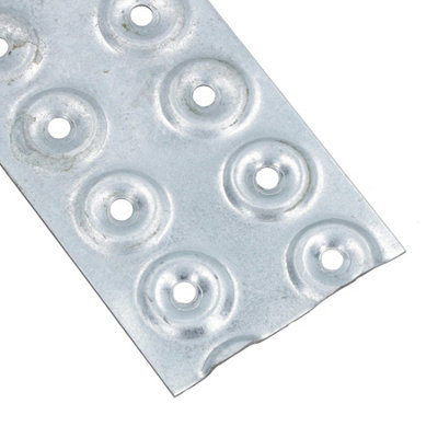 Hand Nail Plate 50mm x 150mm Galvanised Timber Wood Joining Connector 5PK