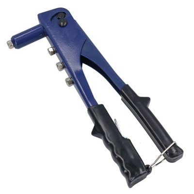 Hand Riveter Pop Pot Rivet with 75 Aluminium Rivets 2.4mm 3.2mm 4.0mm 4.8mm