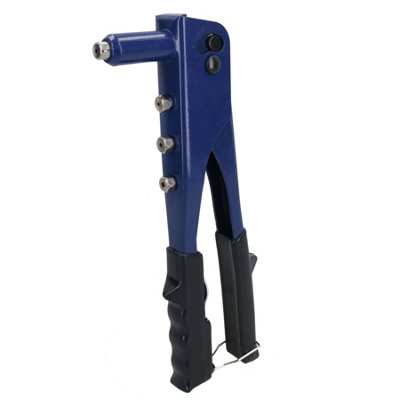 Hand Riveter Pop Pot Rivet with 75 Aluminium Rivets 2.4mm 3.2mm 4.0mm 4.8mm