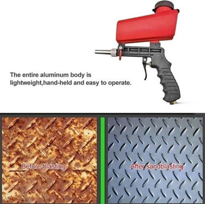 Handheld Compressor Sandblasting Gun
