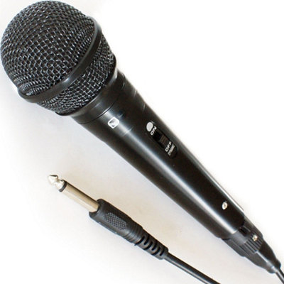 Handheld Dynamic Microphone Wired DJ PA Stage Karaoke & 1/4" Cable for ...