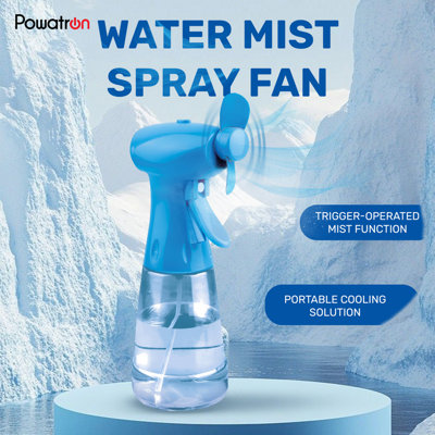Handheld Fan Portable Pocket Fan With Water Mist Spray Rechargeable ...