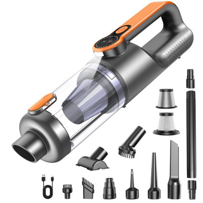 Handheld Vacuum Cleaner, 35000 Pa 4-in-1 Car Cordless Powerful, One ...