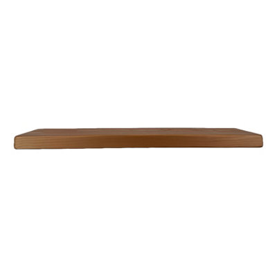 Handmade Wooden Rustic Floating Shelf 145mm Bronze Length of 50cm