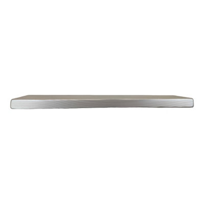 Handmade Wooden Rustic Floating Shelf 145mm Silver Length of 200cm