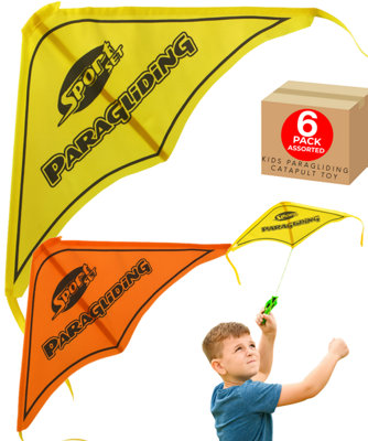 Hang Glider Catapult Toy Hand Launch 30-40cm Wingspan