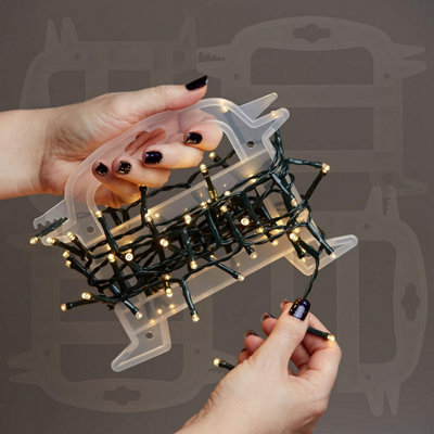Hang Ups Christmas String Light Storage Reel 4 Reels/Pack