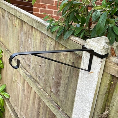 Hanging Basket Brackets for Concrete Fence Posts (Set of 8)