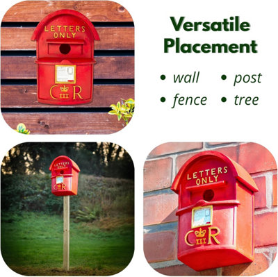 Hanging Bird Nesting Box - Post Box