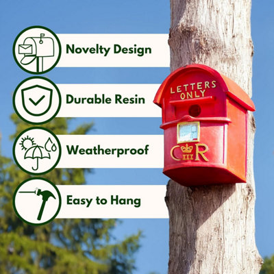 Hanging Bird Nesting Box - Post Box