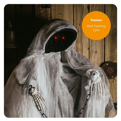 Hanging Ghastly Ghoul Animated Decoration - Pack of 1