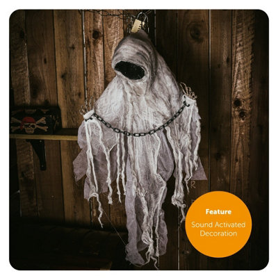 Hanging Ghastly Ghoul Animated Decoration - Pack of 1