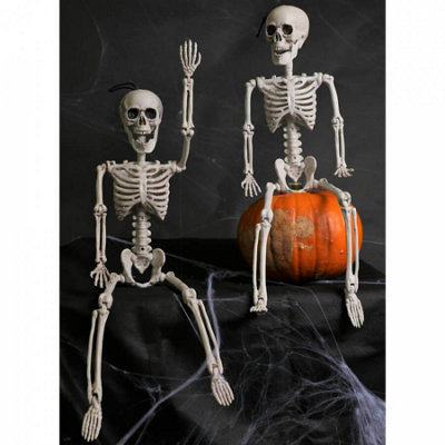 Hanging Poseable Skeleton Decoration - Pack of 1