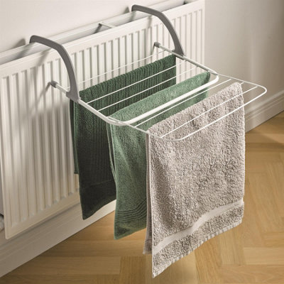 Hanging Radiator Dryer Rack - Space Saving Foldable Extendable Drying ...