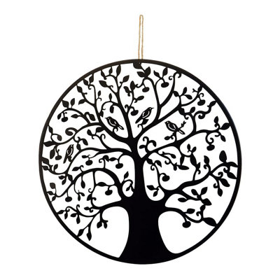 Hanging Tree Of Life Wall Art Garden Plaque