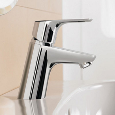 Hansgrohe Focus 70 Basin Mixer Tap with pop up waste
