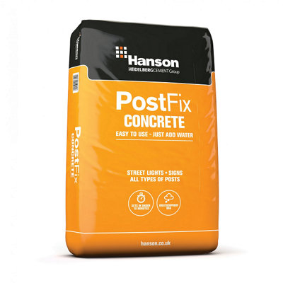 Hanson Postfix Postcrete Concrete Maxipack 20KG at B&Q