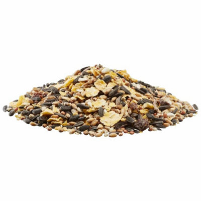 Happy Beaks Bird Ground & Table Premium Seed Food Mix (12.75kg) High ...