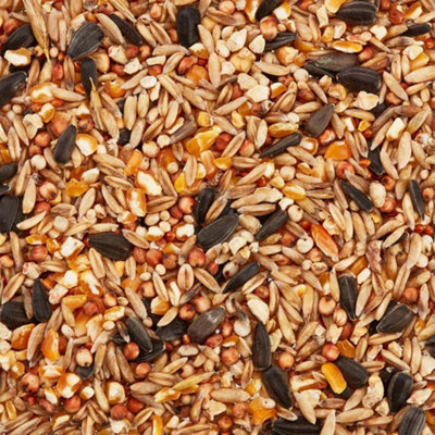 Happy Beaks No Wheat Wild Bird Food Seed Mix (5kg) High Energy Wheat ...