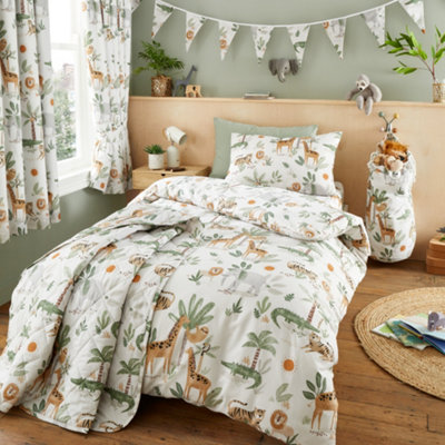 Happy Linen Company Jungle Safari Bedding Set