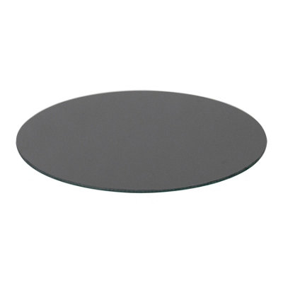 Harbour Housewares 1x Black 30cm Round Glass Chopping Board - Small ...