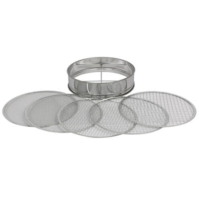 Harbour Housewares 5-Filter Garden Riddle Sieve - 30cm - Heavy Duty ...