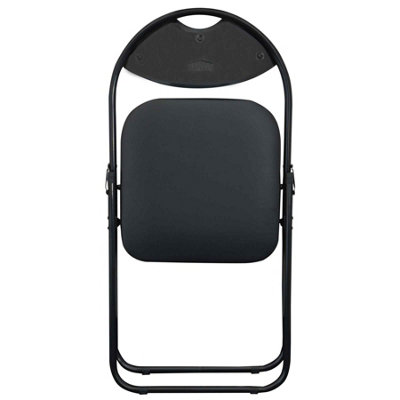 Harbour Housewares Harbour Housewares Padded Folding Chairs - 44cm ...