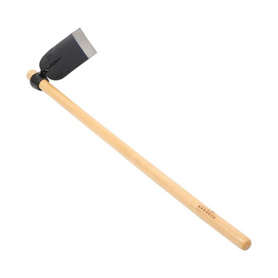 Harbour Housewares Heavy Duty Garden Digging Hoe 110cm Wood Handle ...