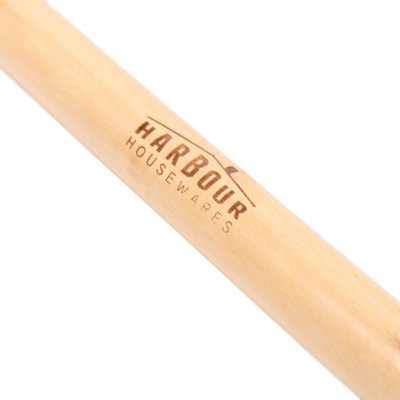 Harbour Housewares Heavy Duty Garden Digging Hoe 110cm Wood Handle ...