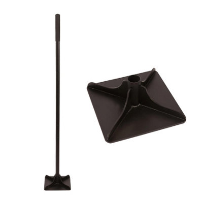 Harbour Housewares Manual Ground Tamper - Heavy Duty 1.22m Handle ...