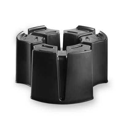 Harcostar 3-Part Lock-Together Water Butt Stand, Grey, Fits 114/168/227 ...