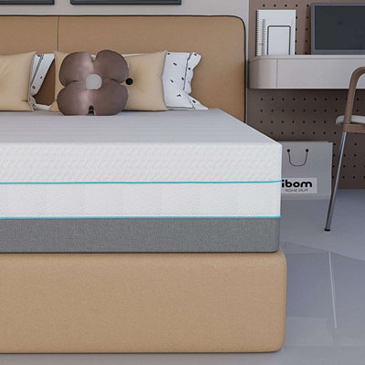 Hard Foam Mattress, Firm & Supportive, 30D Pressure Relieving Core ...
