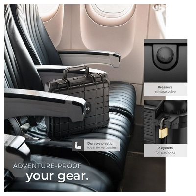 Hard Shell Camera Case - foam inserts, waterproof, temperature ...